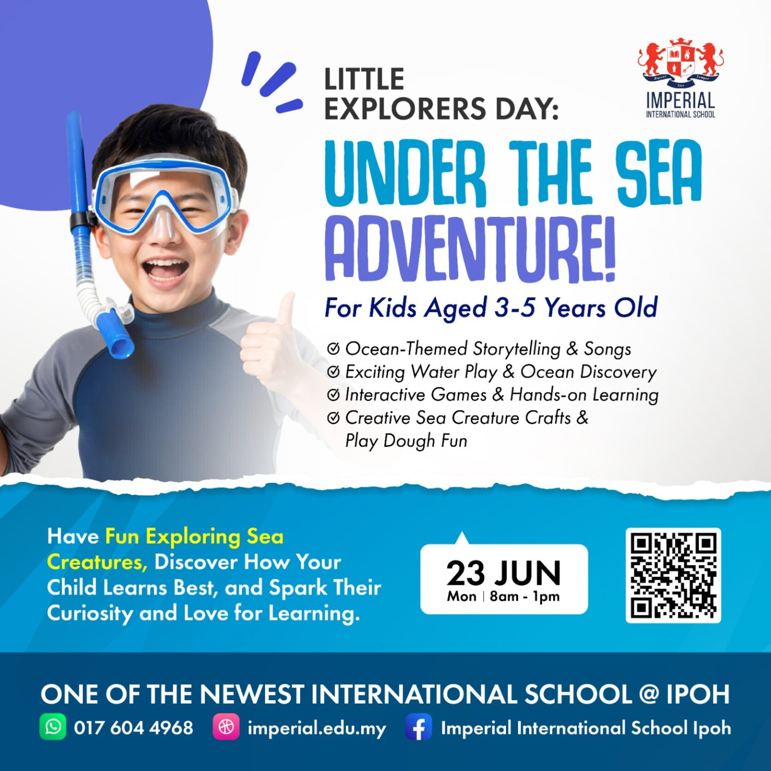 🌊 Little Explorers Day: Under the Sea Adventure! – Imperial ...